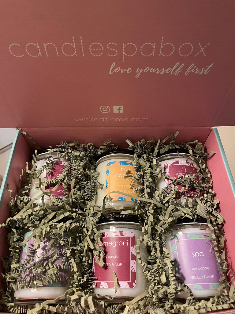 April Candle + Spa Box: Every Room | Candle Subscription + Spa Box ...